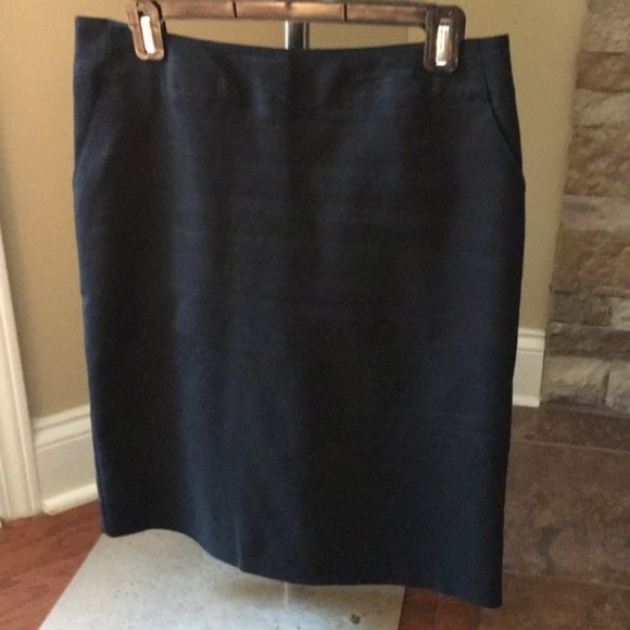 Merona | Skirts | Merona Black Lined Skirt Size | Poshmark